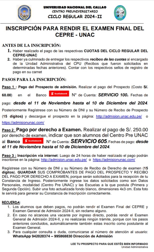 Home V5 – CEPRE – UNAC